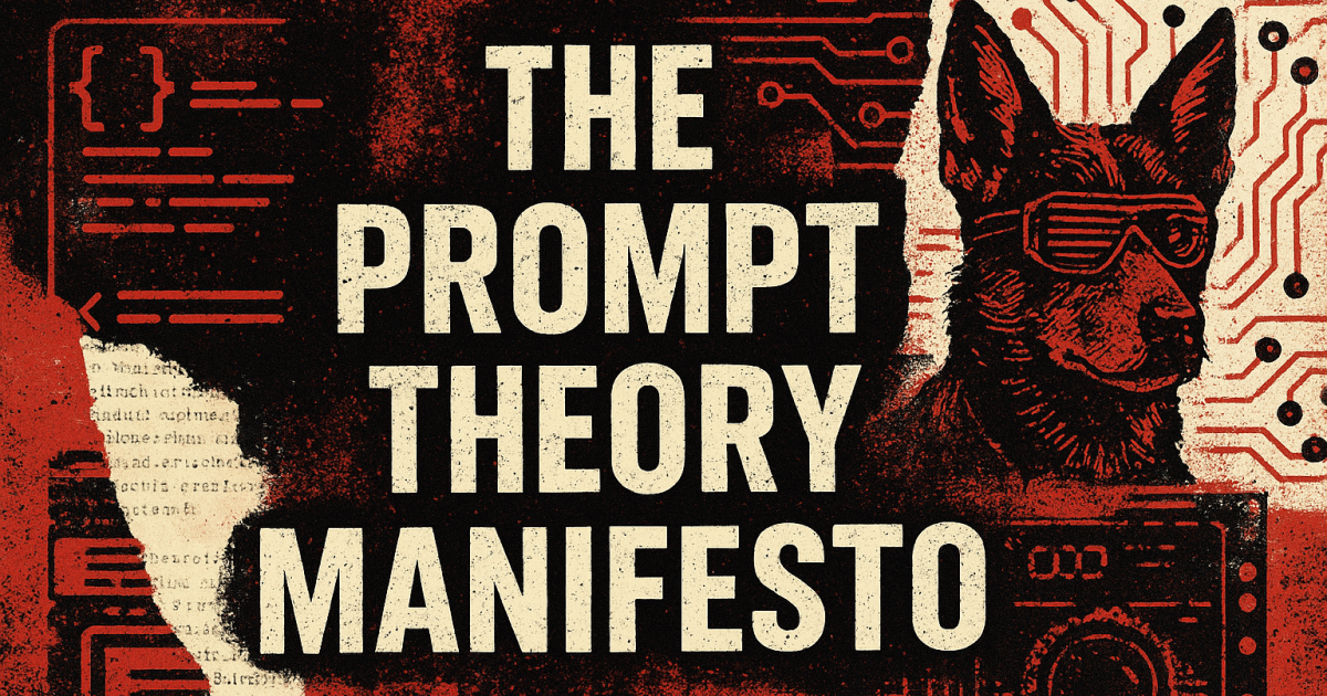 The Prompt Theory Manifesto - The Prompt Theory Manifesto